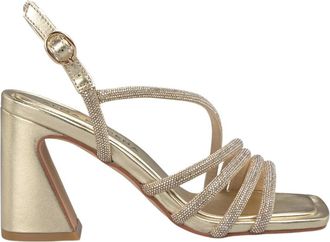 Alma En Pena Alma EN Pena, Femme, Chaussures, Jaune, Taille: 41 EU Sandale avec des brides brillantes