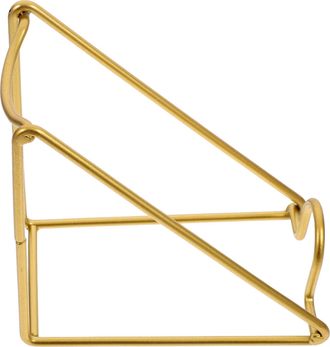 BESPORTBLE iplusmile Eleganter Einzelner Weinflaschenhalter aus Stabilem Eisen Moderner Weinregal displayst&auml;nder f&uuml;r Zuhause Bar Restaurant und Party Goldfarbene