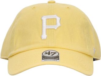 47 Brand Clean Up Pitpir Curved Visor Cap - - Accessories - Herren - Gelb - ONE SIZE