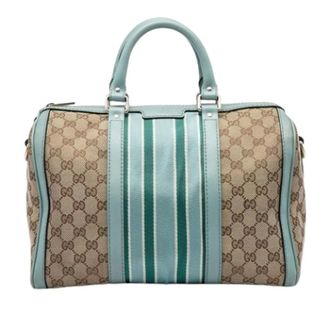 Gucci Sac bandouli&egrave;re en toile Pre-owned - Femme - Pre-owned - Beige - Taille: ONE Size