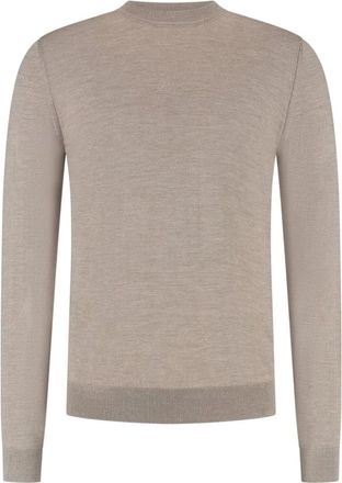 Malelions Homme, Pulls, Gris, Taille: XL Pull Premium en M&eacute;rinos