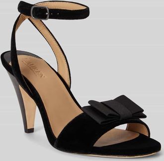 Lauren Ralph Lauren Sandalette aus Rindsleder mit Schleifendetail