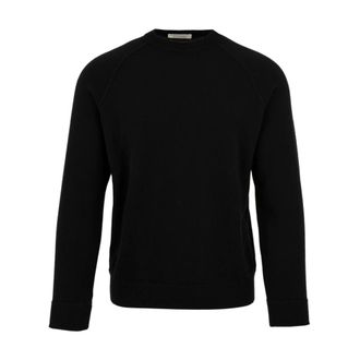 FILIPPO DE LAURENTIIS Raglan Rundhals-Pullover - - Knitwear - Herren - Schwarzk - 2XL