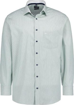 Olymp Herren Hemden gr&uuml;n Baumwolle