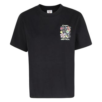 Casablanca Femme, Tops, Noir, Taille: 38 FR Classic Tee