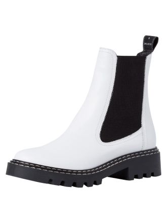 Tamaris Damen Stiefelette, Leder, White 1 25455 27 100, 39 EU