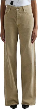 Replay Femme, Jeans, Beige, Taille: W28 Wide Jeans
