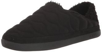 Toms Ezra Hausschuhe f&uuml;r Damen, Schwarzer gesteppter Filz, 35.5 EU