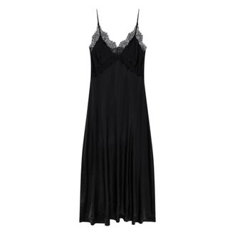 Anine Bing Magnolia Dress - - Nightwear & Lounge - Damen - Schwarzk - S