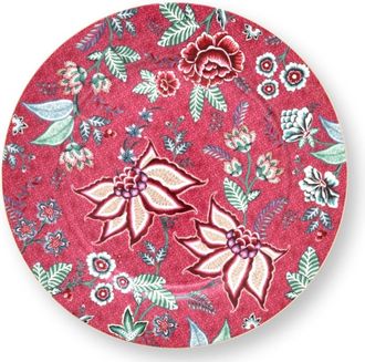 Pip Studio 51001297 Flower Festival Platzteller dark pink 32 cm (1 Stück)
