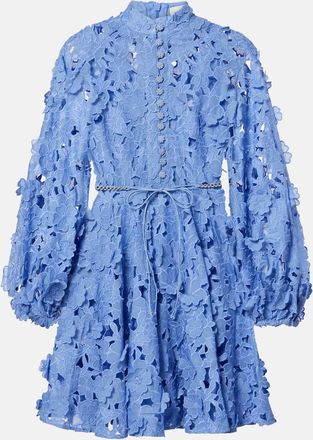 Zimmermann Robe Patience en dentelle &agrave; fleurs