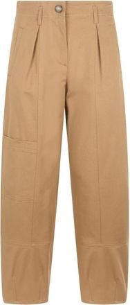 Max Mara Femme, Pantalons, Beige, Taille: 40 FR Pantalons