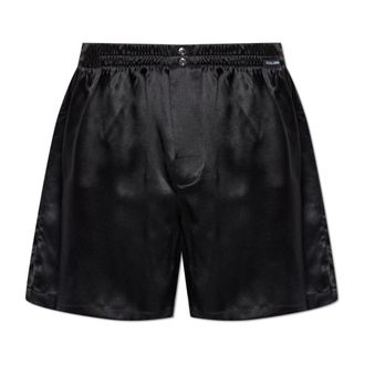 Dolce & Gabbana Seiden-Lingerie-Shorts - - Underwear - Herren - Schwarzk - M
