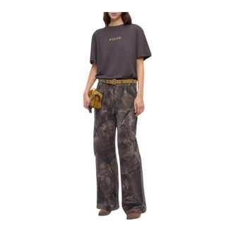 Pinko T-Shirts - - Tops - Damen - Grau - S