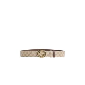 Gucci Reversible Belt With Interlocking G Buckle