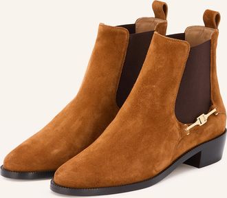 Ferragamo Ferragamo Chelsea-Boots beige