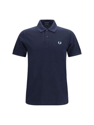 Fred Perry Mens Polo Shirt M3 Navy Cotton T-shirts And Polos