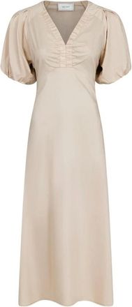 Neo Noir Femme, Robes, Beige, Taille: 42 FR Illana Poplin Dress
