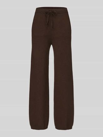 Jake*s Casual Regular Fit Weite Hose aus reinem Kaschmmir