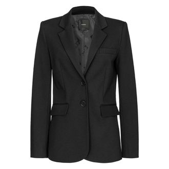 Pinko Schwarze Jacken f&uuml;r Frauen - - Jackets - Damen - Schwarzk - 2XL