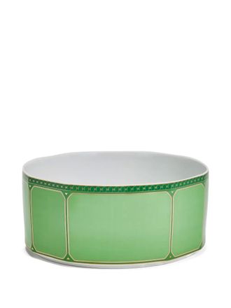 Rosenthal x Swarovski Signum Fern bol (25 cm) - Vert