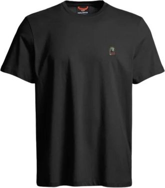 Parajumpers Homme, Tops, Noir, Taille: M Patch T-shirt