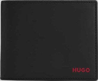 HUGO BOSS Portemonnaie aus echtem Rindsleder Modell Tibby_2.0_Trifold