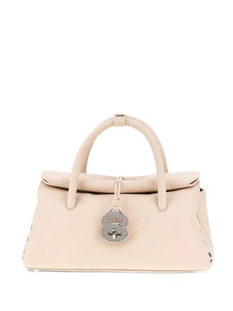 Zanellato Dott Tote Bag mit Nieten - Nude