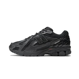 New Balance Schutzpaket Schwarze Ledersneakers - - Shoes - Herren - Schwarzk - 40 EU