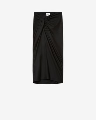 Isabel Marant Jupe Jeldia - Femme - Noir - Taille34 - Marant &Eacute;toile