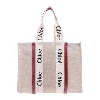 Chlo&eacute; Femme, Sacs, Brun, Taille: ONE Size Woody Tote Bag