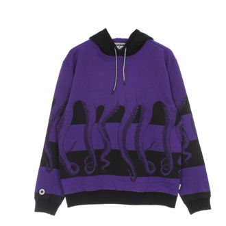 Octopus Lila Leichter Kapuzenpullover - - Sweatshirts & Hoodies - Herren - Lila - XL