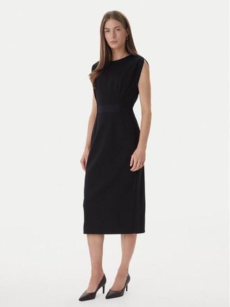 HUGO BOSS Coctailkleid Detira1 50551898 Schwarz Slim Fit