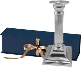 Silberkanne Kerzenleuchter Berlin (H 23 cm) | Premium Silber Plated versilbert | F&uuml;r Festliche Anl&auml;sse mit Box