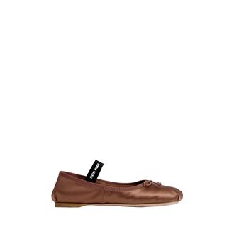 Miu Miu Satin Ballerinas