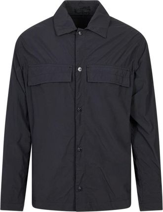 Stone Island Homme, Chemises, Bleu, Taille: S Surchemise