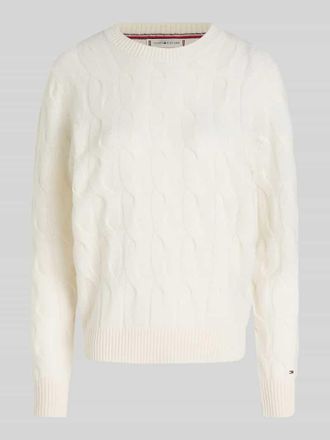 Tommy Hilfiger Regular Fit Pullover aus reiner Wolle