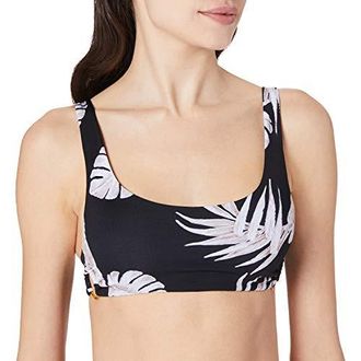 Banana Moon Banana Moon PALCO Leaf Haut de Bikini, Noir, M/38 Femme