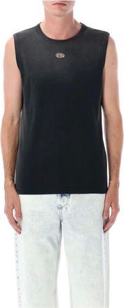 Diesel Homme, Tops, Noir, Taille: XL T-shirt sans manches noir T-Brico New