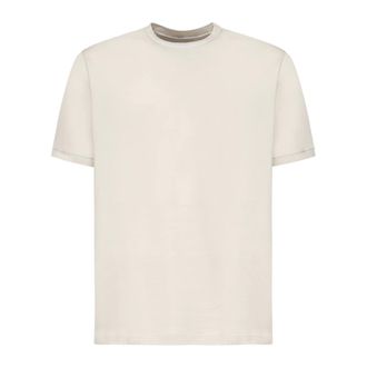 Eleventy Homme, Tops, Beige, Taille: L T-Chemises