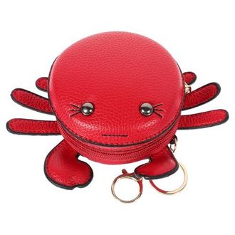 FOMIYES Petit Porte-Monnaie Rouge en PU Petit Paquet &agrave; Main Multifonction pour Femme Porte-Cl&eacute;s et Pi&egrave;ces L&eacute;ger et Solide Shopping Voyage et Usage Quotidien P