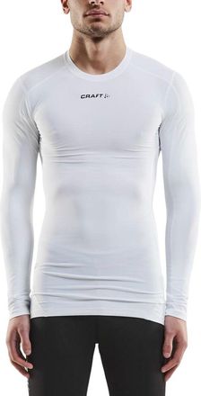 Craft PRO Control Compression Long Sleeve, Gr&ouml;&szlig;e:M, Farbe:White