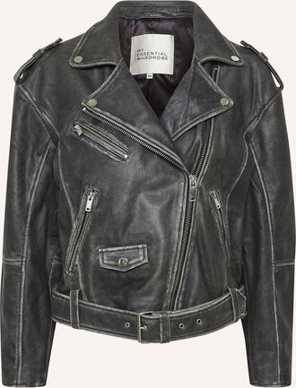 MY ESSENTIAL WARDROBE My Essential Wardrobe Lederjacke Gilo grau