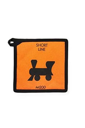 Excelsa Monopoly Topflappen, 20 x 20 cm, Futter 100% Baumwolle, Füllung aus Polyester