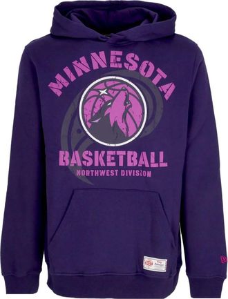 New Era Homme, Sweatshirts et sweats &agrave; capuche, Violet, Taille: XL SweaT-shirt &agrave; Capuche NBA CE Sweat &agrave; capuche Mintim