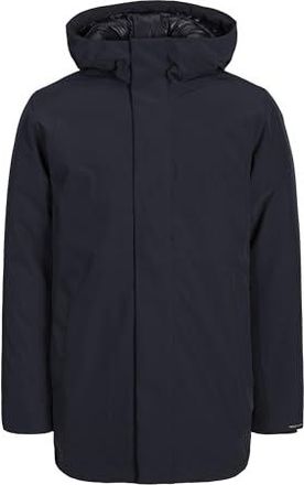 Jack & Jones JACK&JONES PLUS Parka JJEKEEN PLS pour homme, bleu marine, 3XL, bleu marine, XXXL