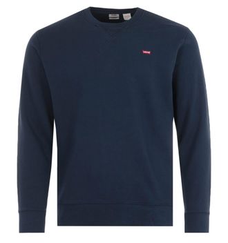 Levi's Neues Original Nachhaltiges Rundhals-Sweatshirt - Blau
