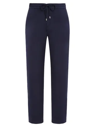 Vilebrequin Pantalon homme en coton stretch avec cordon de serrage Vilebrequin