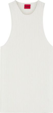 HUGO BOSS Femme, Tops, Beige, Taille: 40 FR Sarepla Rib Top