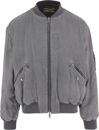Wooyoungmi Wooyoungmi, Homme, Vestes, Gris, Taille: S Veste R&eacute;versible En Cupro Et Nylon